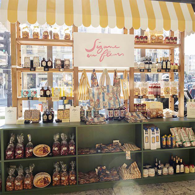 Sézane à La Grande Épicerie de Paris