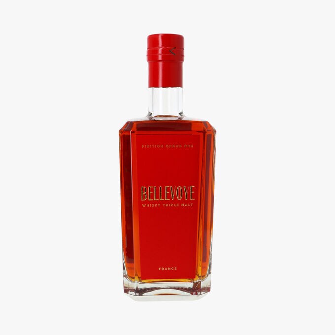 Whisky Bellevoye rouge, Triple malt - Bellevoye Whisky
