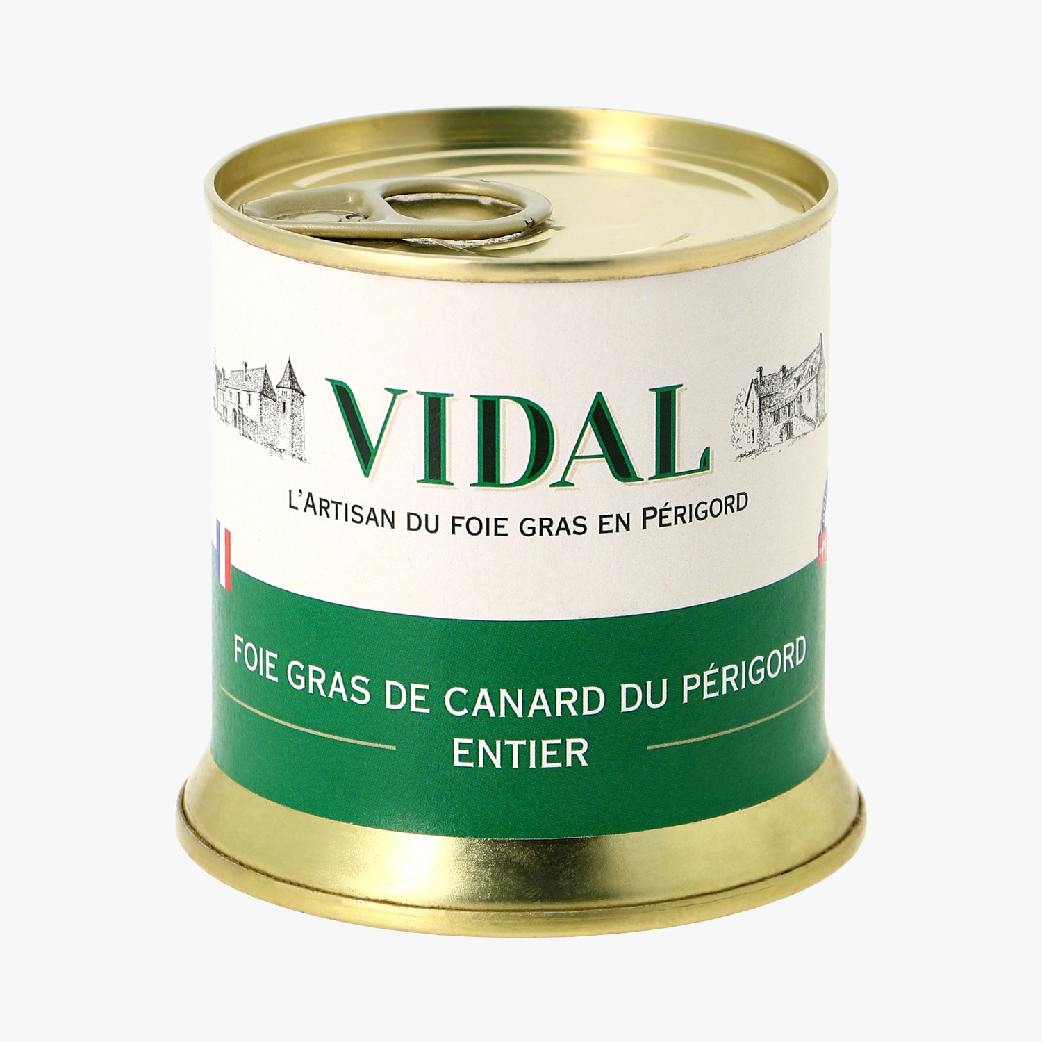 Foie gras de canard du Périgord entier - 200 g - Vidal