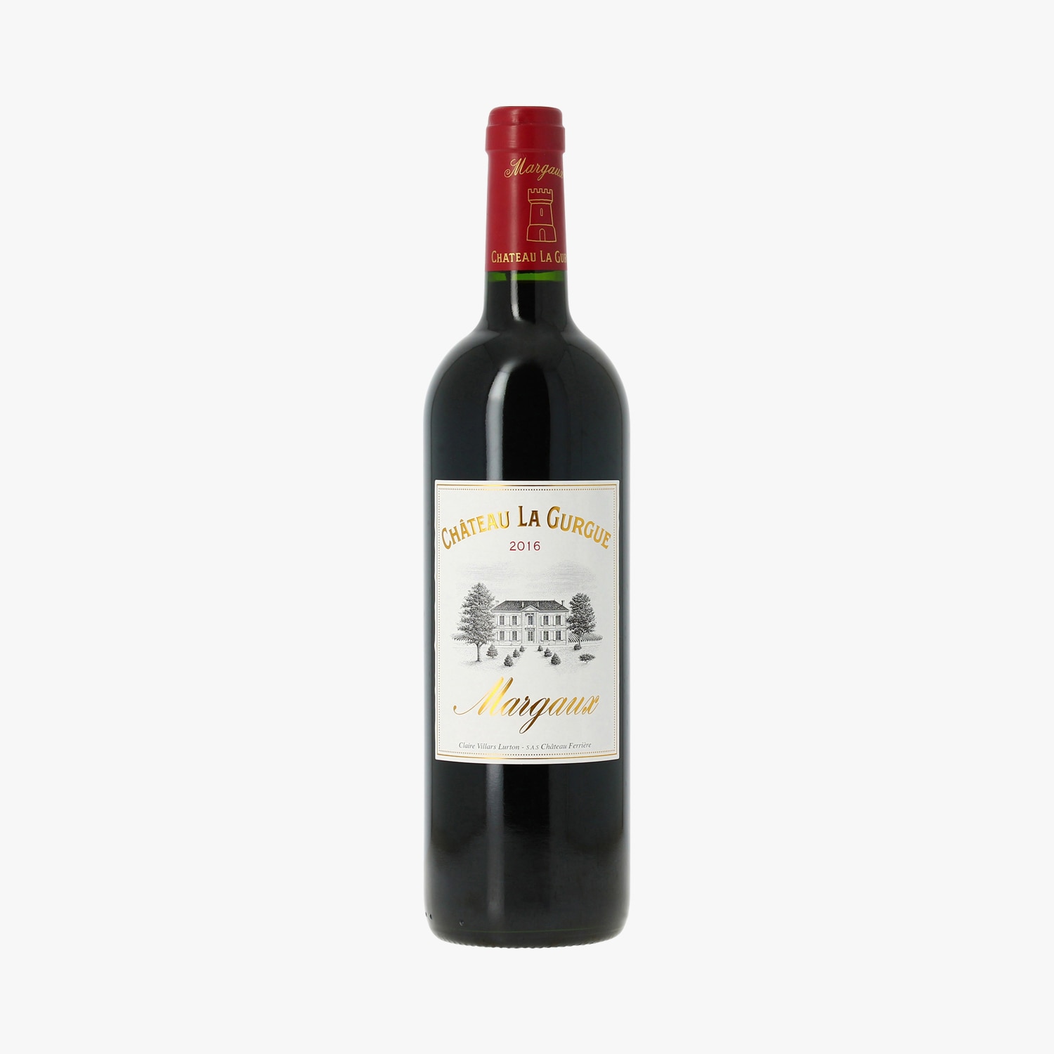 Château La Gurgue, AOC Margaux, biologique, 2016 - Château La Gurgue