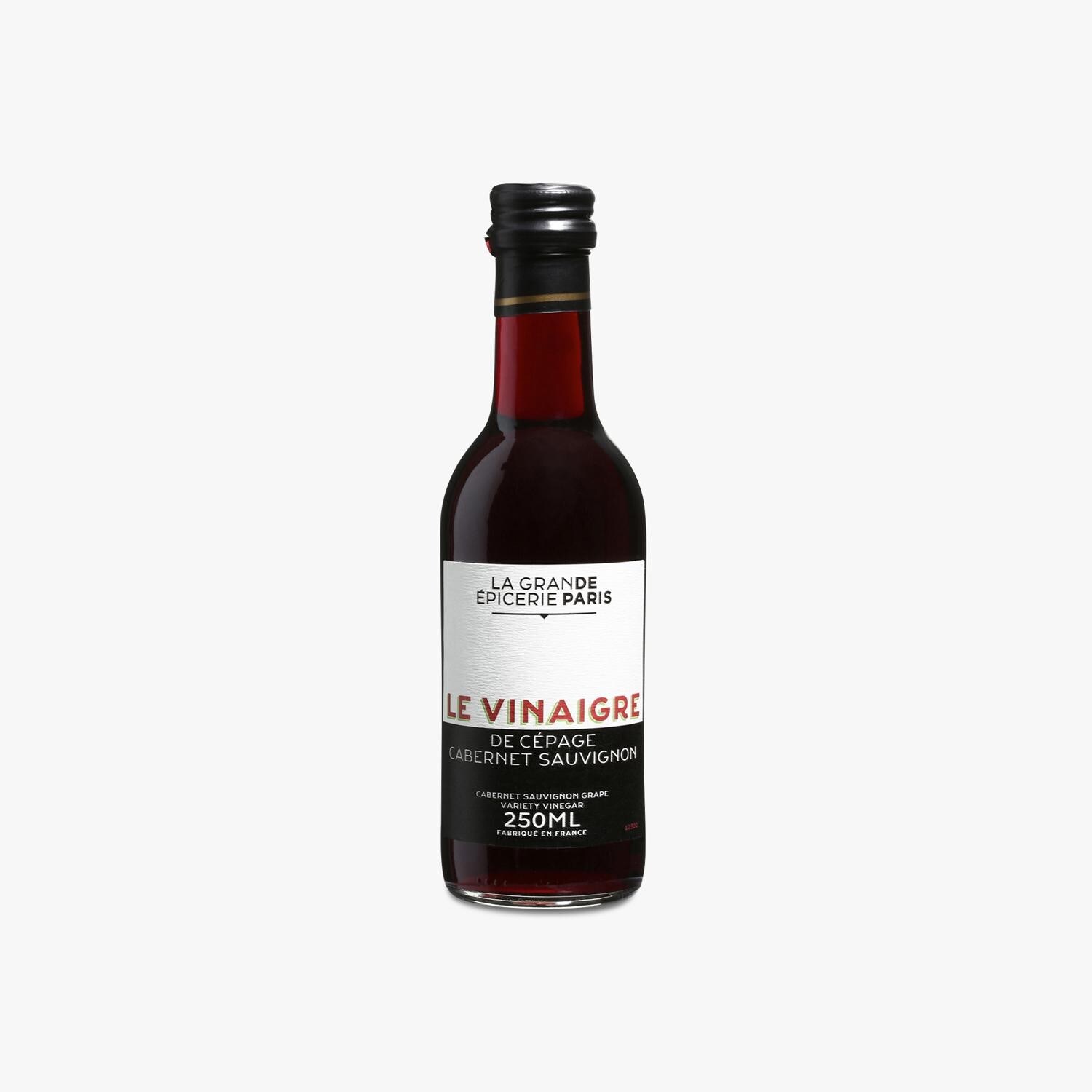 Vinaigre de vin rouge (cépage Cabernet Sauvignon) au moût de raisin 6% ...