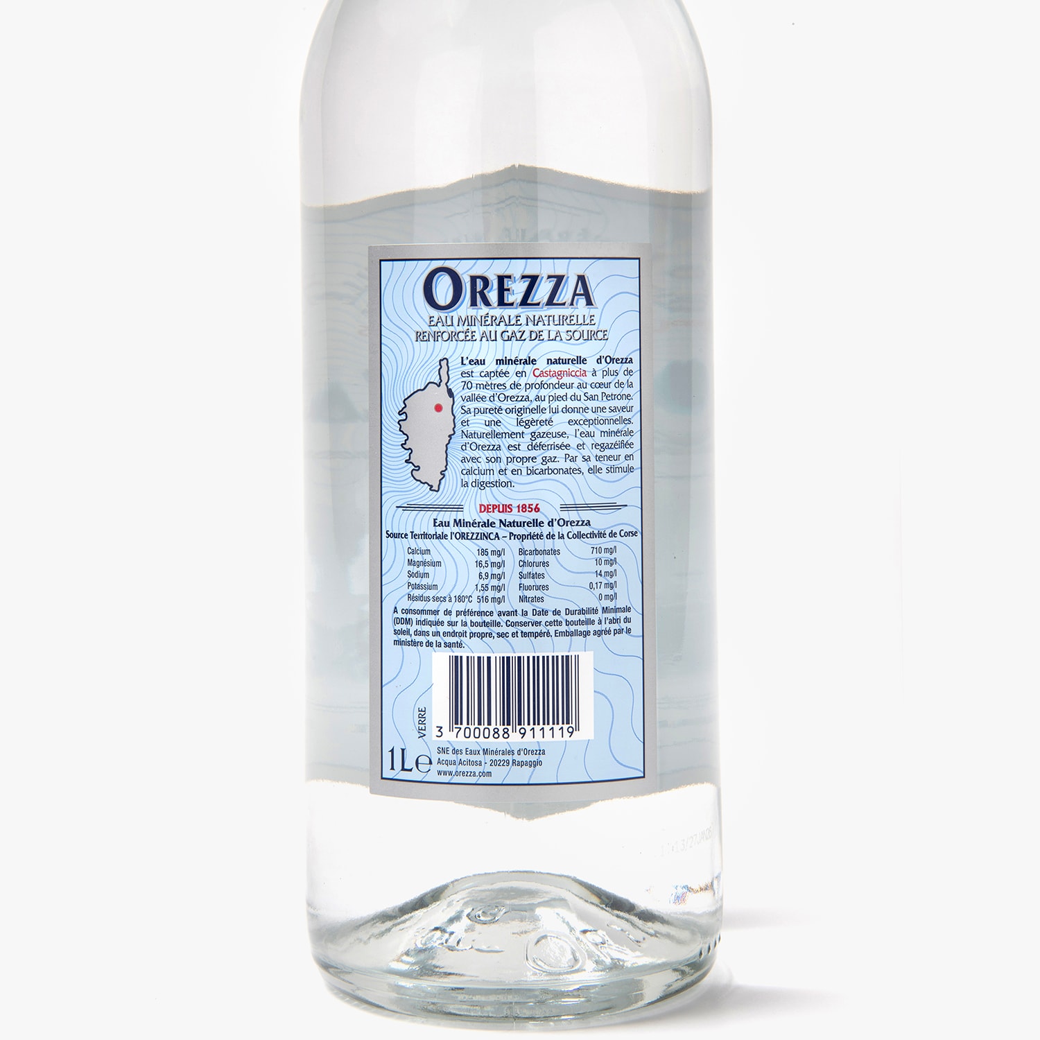 Eau minérale naturelle - Orezza