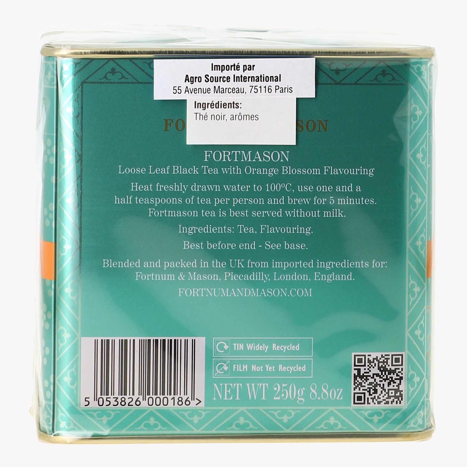 Famous teas Fortmason - Fortnum & Mason