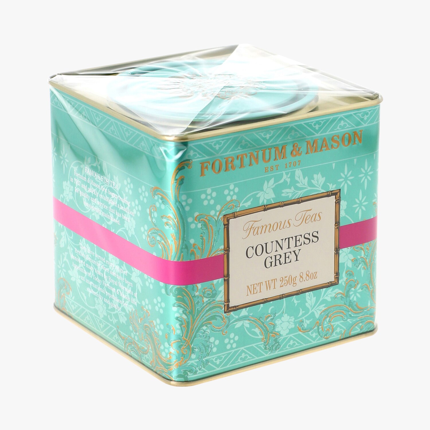 Boîte à thé noir Countess Grey - Fortnum & Mason