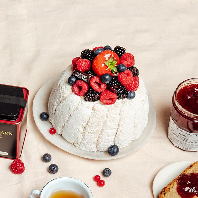 Recette - Charlotte aux fruits rouges - La Grande Épicerie