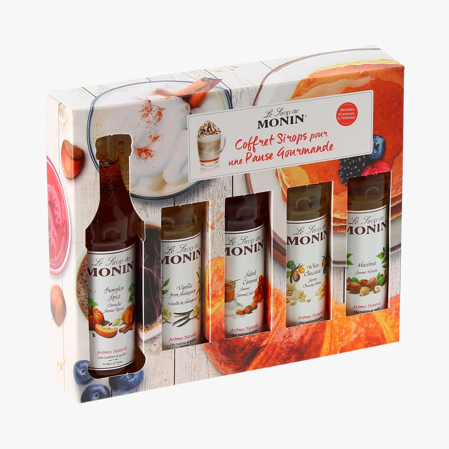 Coffret de 5 sirops pour une pause gourmande - Monin