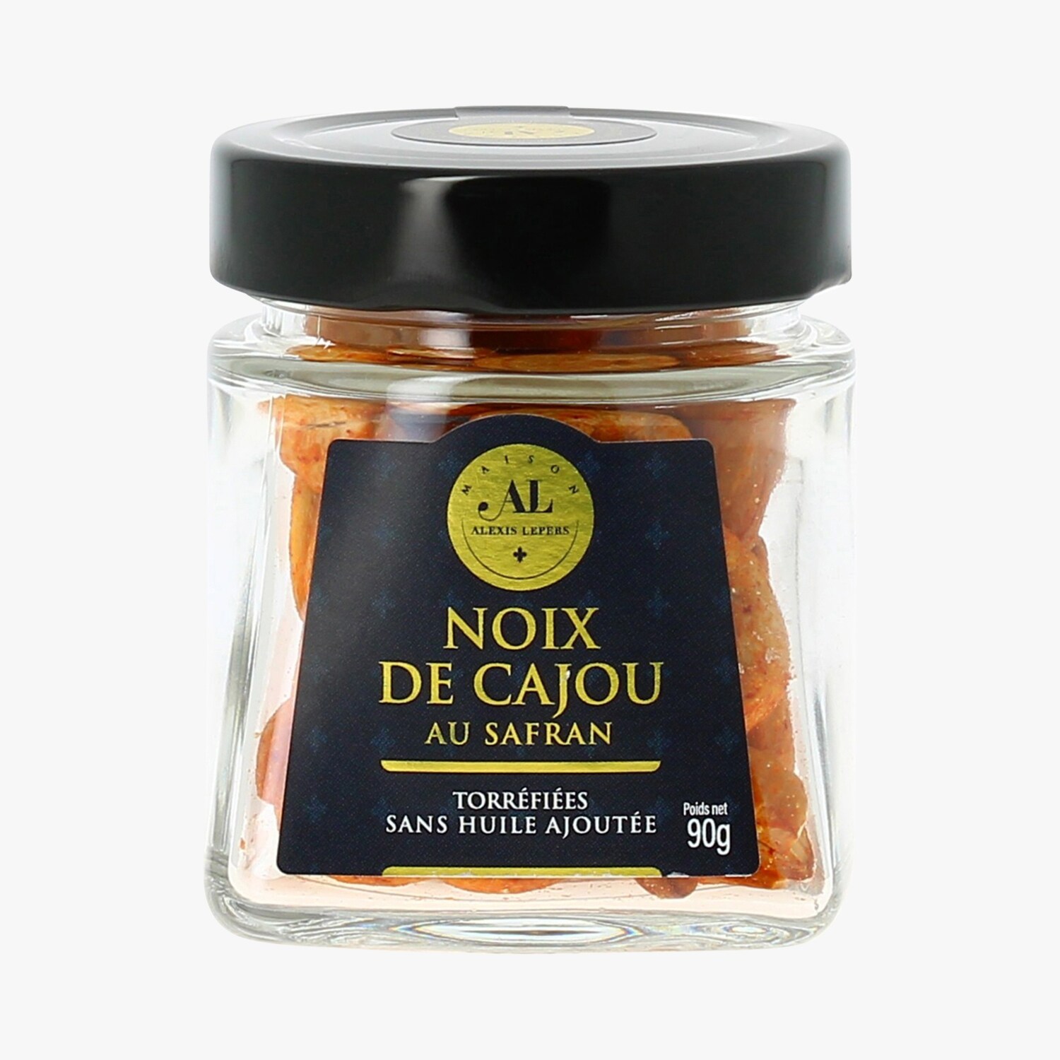 Noix de cajou torréfiées au safran - Maison Alexis Lepers