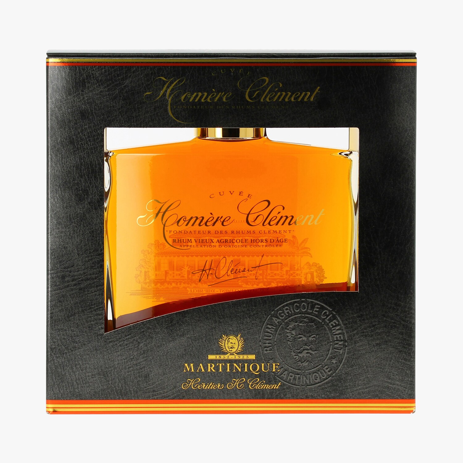 Rhum Clément, Cuvée Homère Clément, AOC Rhum de la Martinique, sous ...