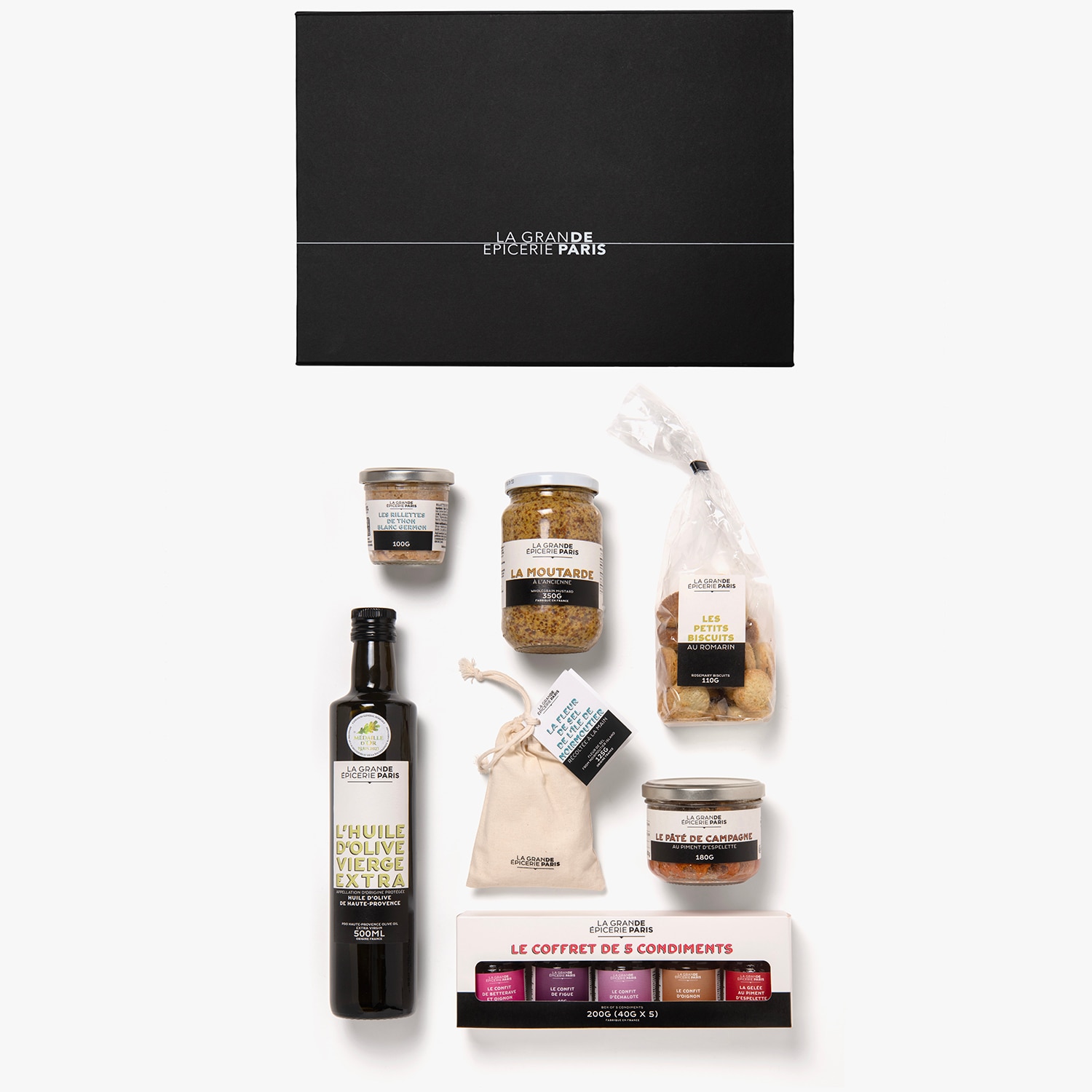 Coffret Cadeau Découverte de la Grande Epicerie de Paris - sélection salée