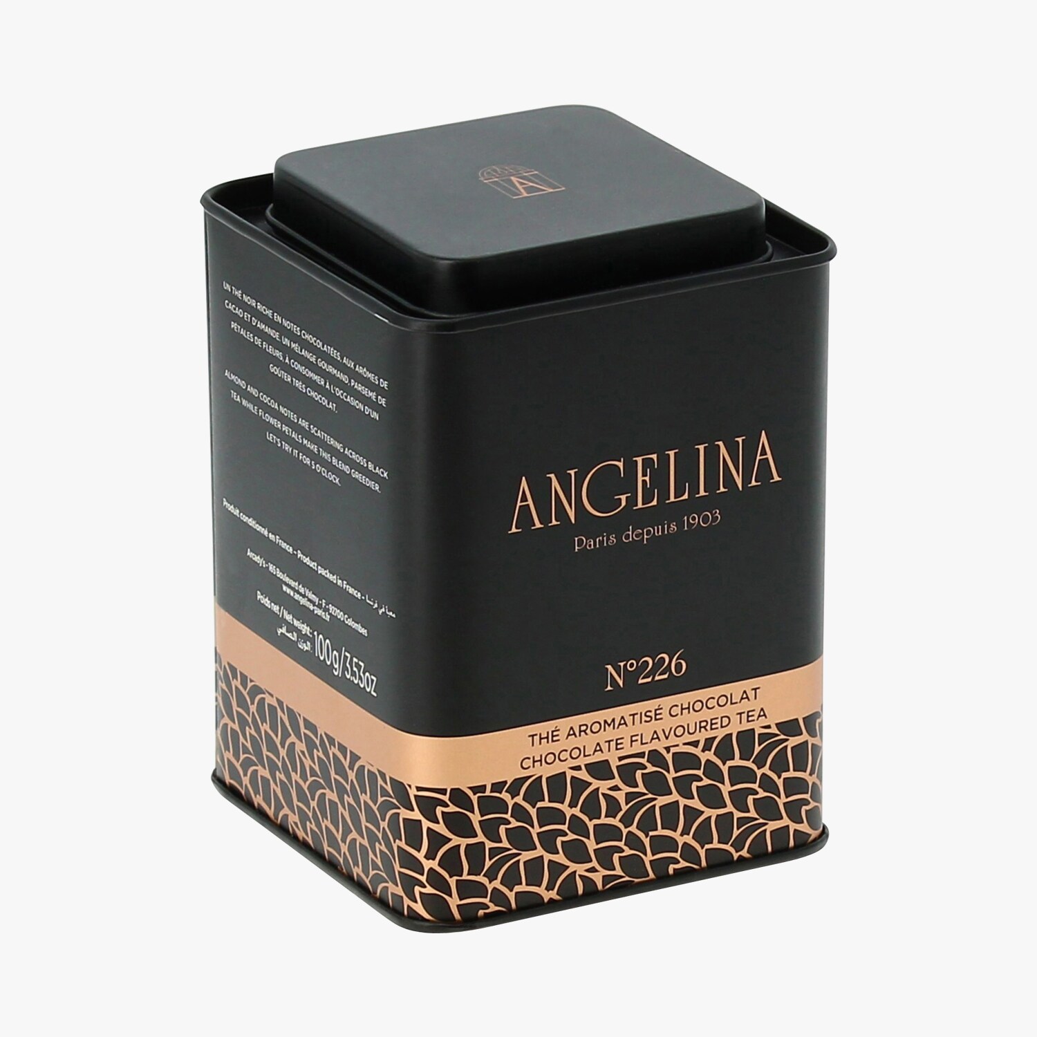 Thé aromatisé chocolat - Angelina
