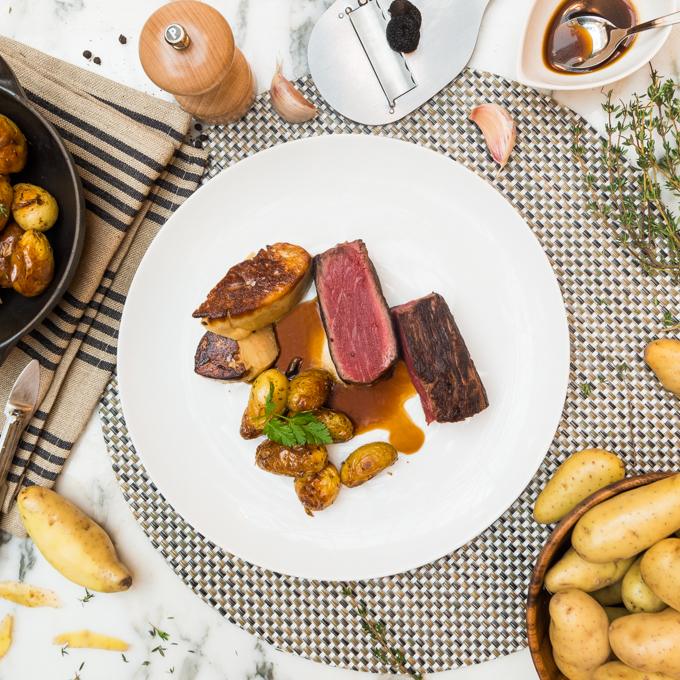 Recette - Filet de bœuf Rossini, pommes de terre sautées - La Grande ...