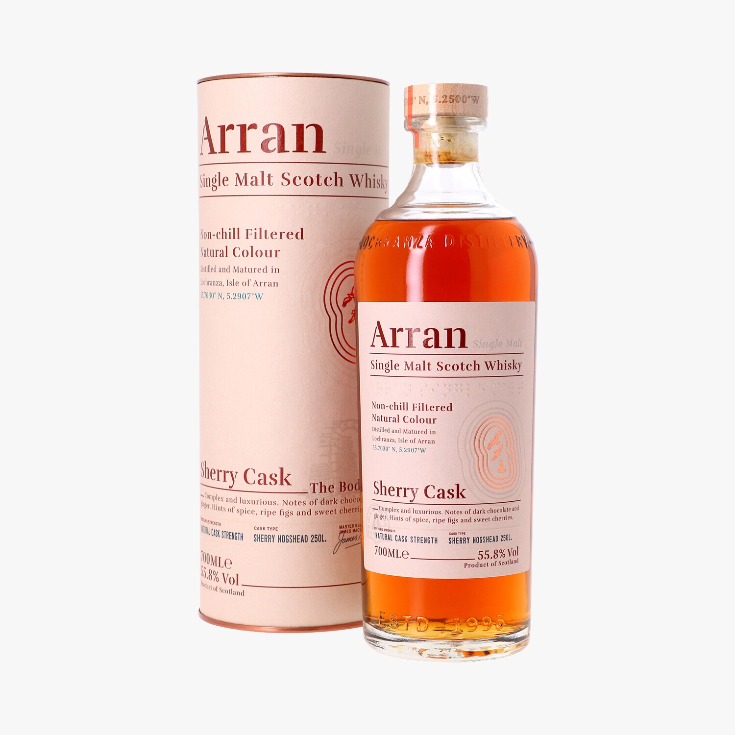 Arran, Sherry Cask, Whisky Single malt, sous coffret - Arran