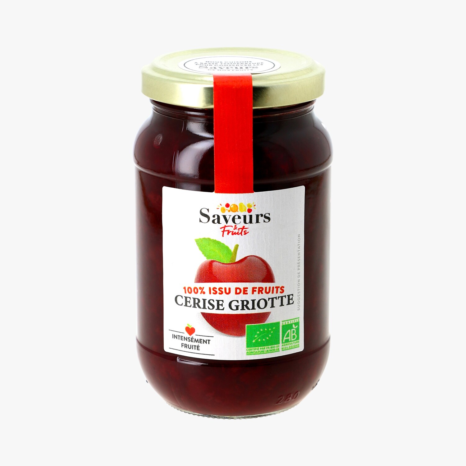 Préparation de fruits cerise griotte bio - Saveurs Attitudes