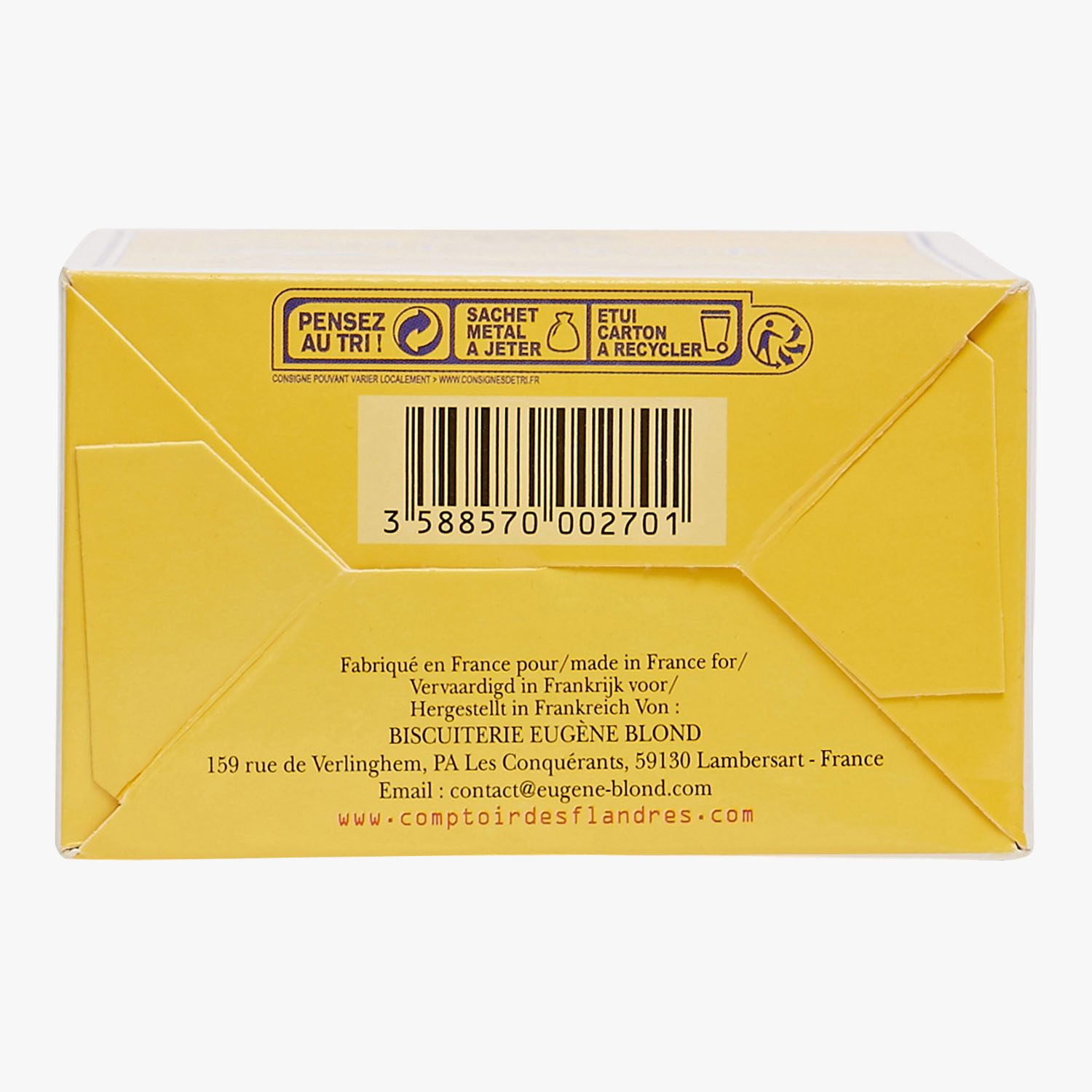 Petites gaufrettes fourrées saveur chèvre romarin - Biscuiterie Eugène ...