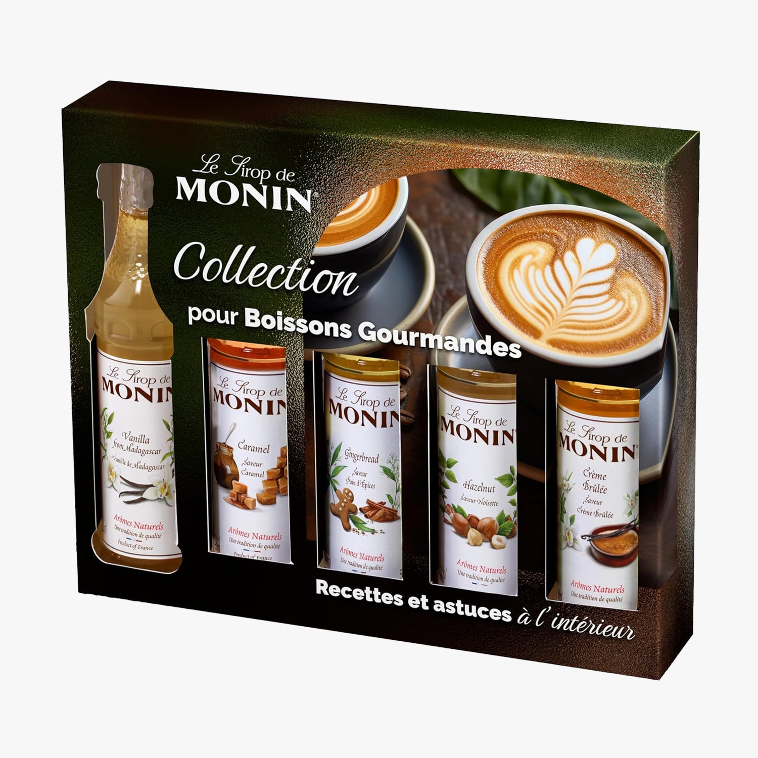 Coffret sirops pour café aromatisés - Monin