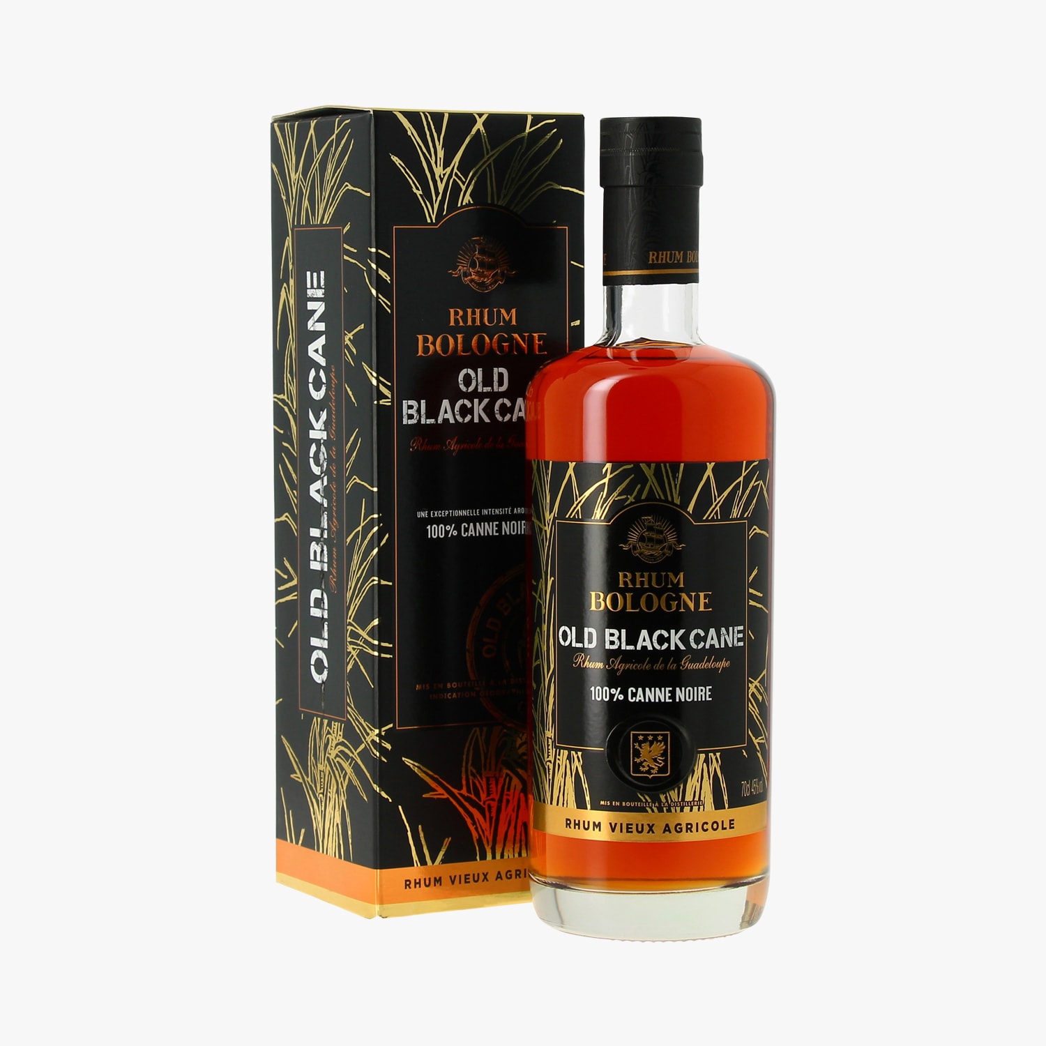 Rhum Bologne, Old Black Cane, édition limitée - Rhum Bologne