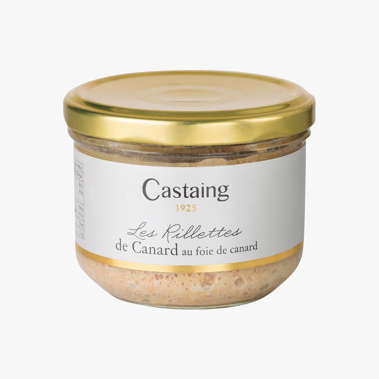 Les Rillettes de Canard au foie de canard - Castaing